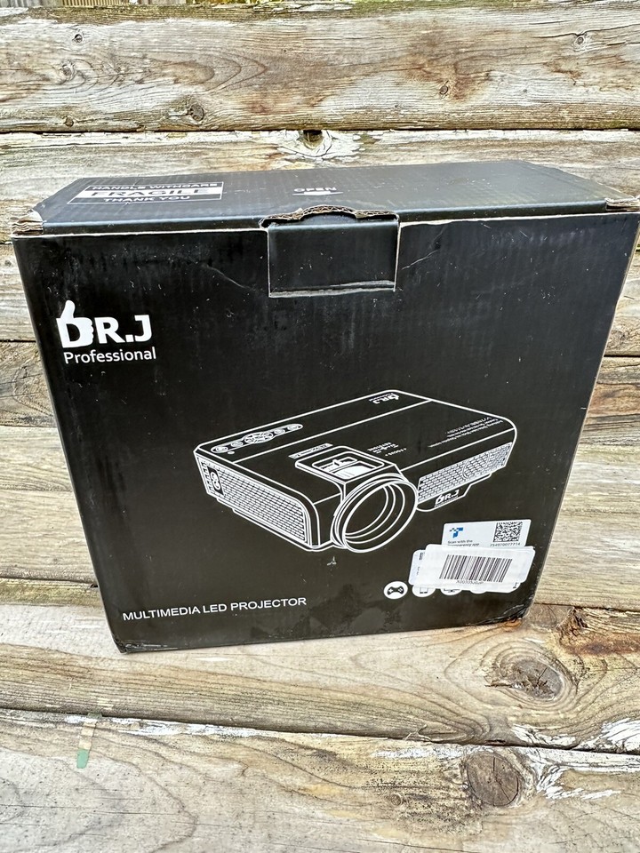 Dr. J Professional 1080p LED Full HD 7500 Lumens Projector Open Box | eBay