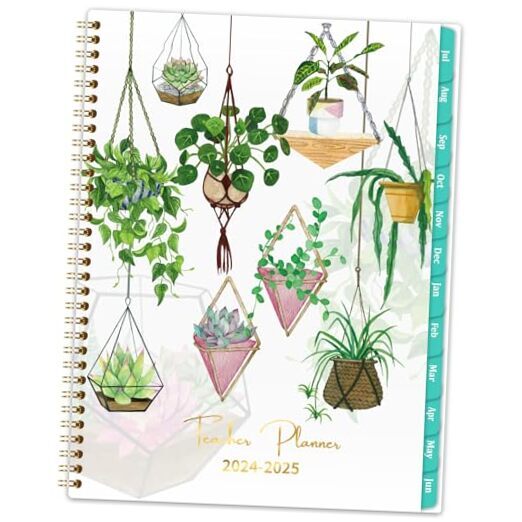 2024-2025 Teacher Planner - July 2024 - June | Grelly USA