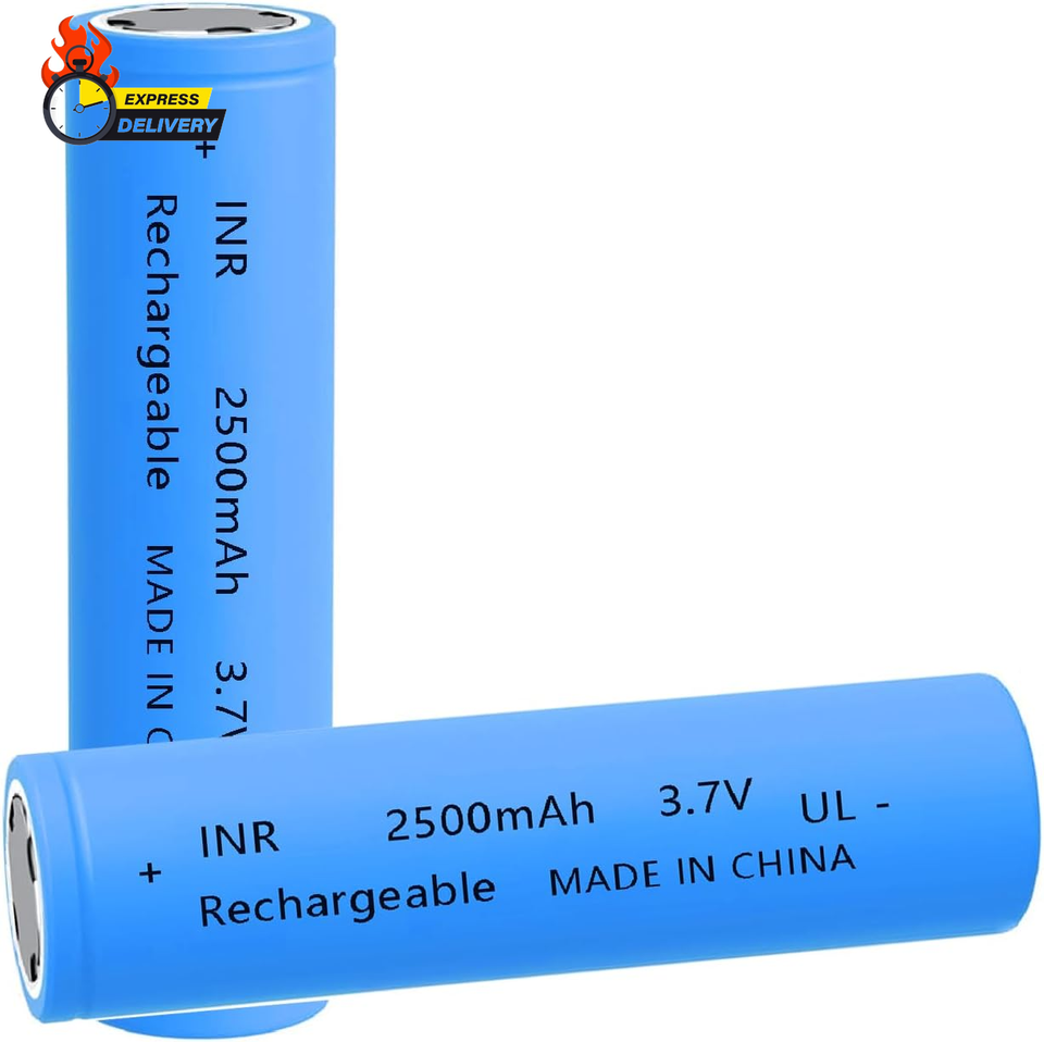 Replacement Battery 18650 Rechargeable 3.7V High Capacity Genuine18650 ...