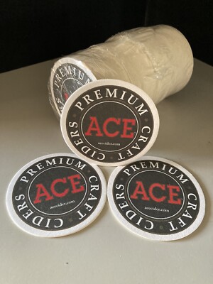 NEW 100 Count Ace Craft Ciders Beer Coasters Sleeve Bar Coaster Lot | eBay