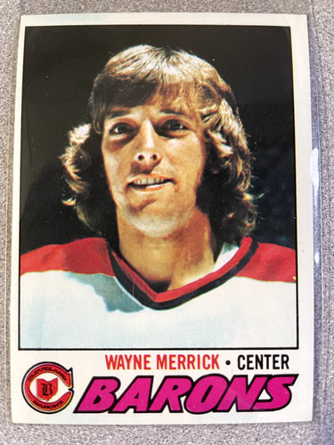 1977-78 Topps Wayne Merrick Card #176 Cleveland Barons | eBay