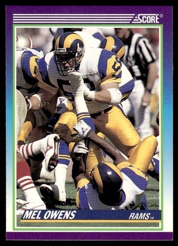 1990 Score Mel Owens Los Angeles Rams #499 | eBay