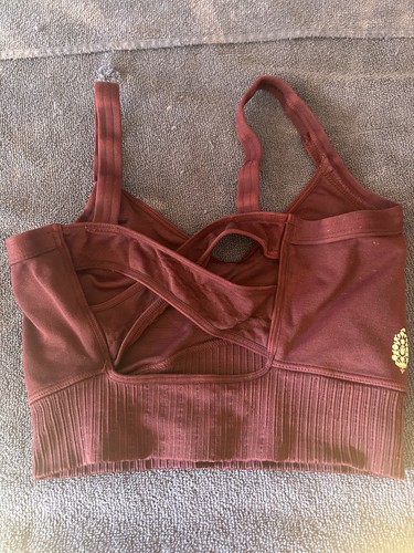 Free People Movement Sports Bra Purple Criss Cross Back Purple S | eBay.de