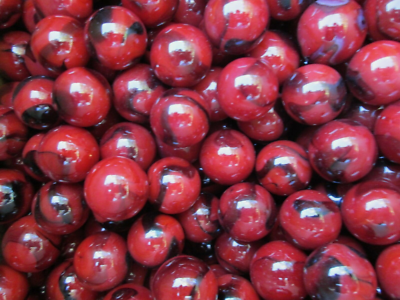 MARBLES 2 POUNDS 5/8" LADYBUG MEGA MARBLES FREE SHIPPING | eBay