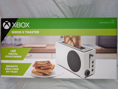 Xbox Series S Limited Edition Toaster Imprints Logo Wide Slot 2 Slice ...