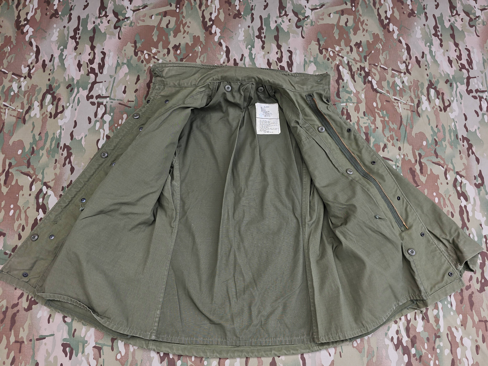 🇺🇸GENUINE USGI 1980 US Army OD Green M65 Cold Weather Field Jacket Coat ...