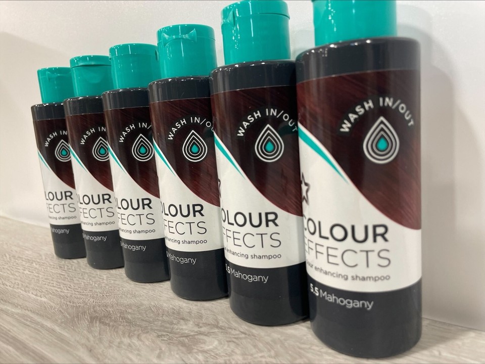 Superdrug Colour Effects Enhancing Shampoo - 100ml Mahogany 5.5 – Boxes ...