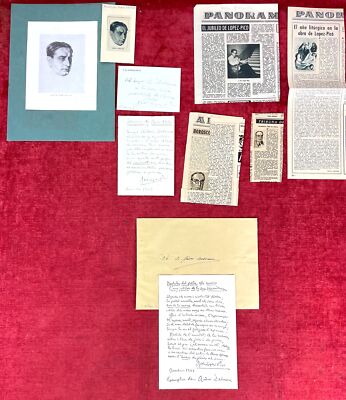 DOCUMENTARY COLLECTION POET JOSEP MARIA LOPEZ-PICO. SPAIN. 1886 - 1959 ...