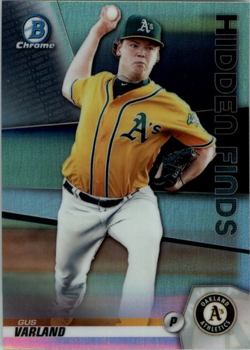 2020 Bowman Chrome Hidden Finds #HFGV Gus Varland - NM-MT | eBay
