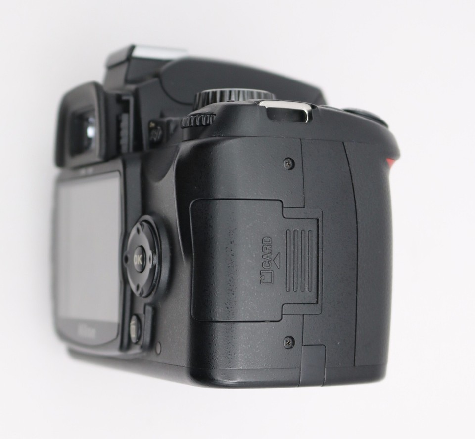 Nikon D60 DSLR Camera Kit w/ AF-S DX 18-55mm VR Lens – Tested & Working ...