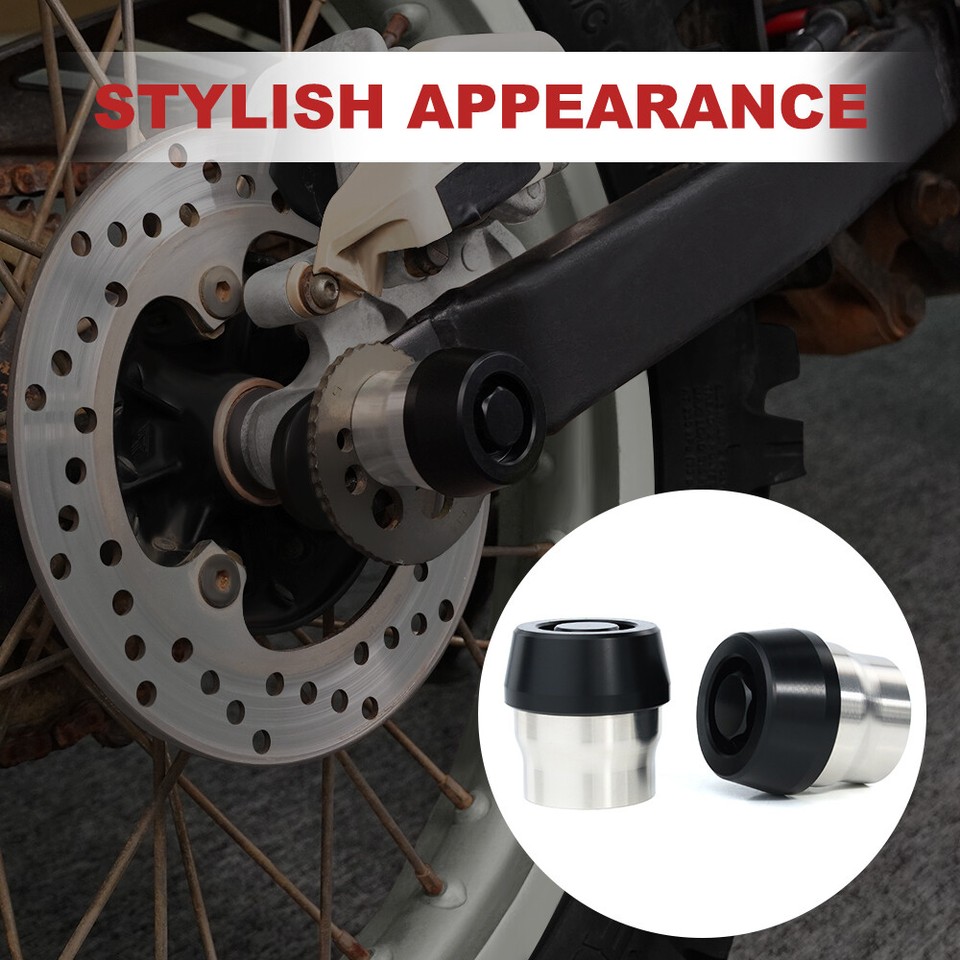 1 Pair Rear Wheel Axle Sliders Fit For Kawasaki Ninja ZX4R/ZX4RR ZX400 ...