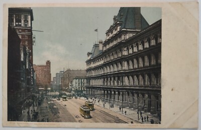 Vintage Postcard Government Square Cincinnati Ohio Detroit Publishing ...