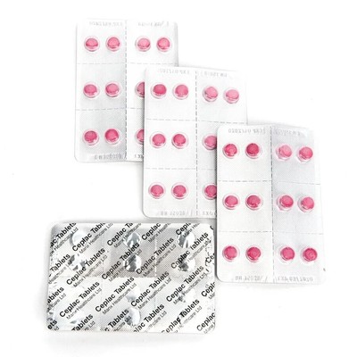 CEPLAC ENDEKAY DENTAL PLAQUE DISCLOSING TABLETS - CHEW TO SHOW ANY ...