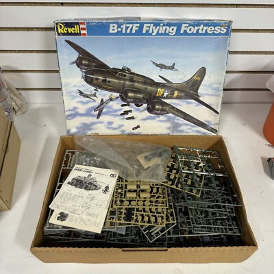 REVELL MONOGRAM B-17F Box With Jerry Can Model Parts | eBay