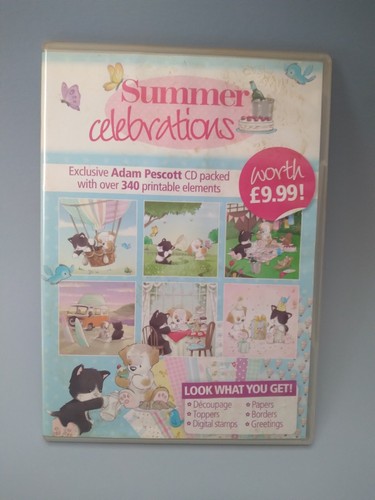 SUMMER CELEBRATIONS - ADAM PRESCOTT CD-ROM - CARD MAKING/PAPERCRAFTS | eBay