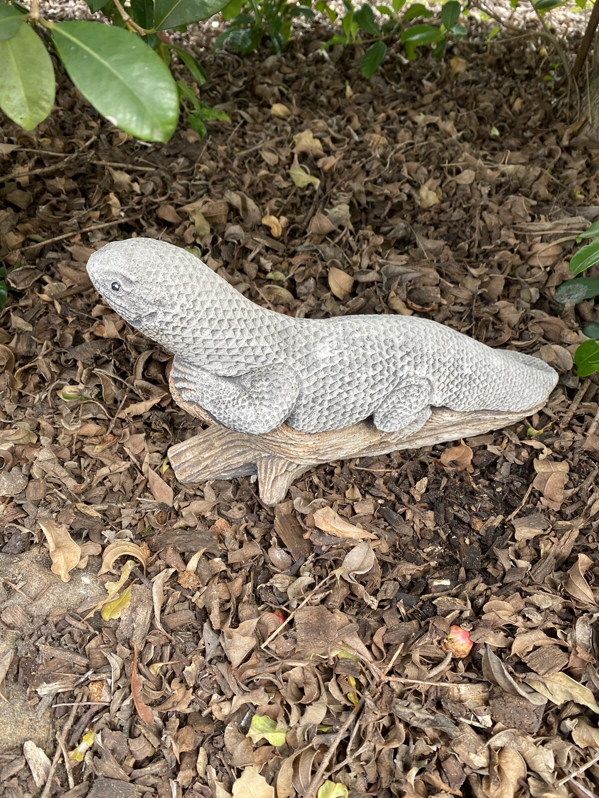 Grasslands Dragon Lizard Statue Ornament Animal Concrete Garden ...