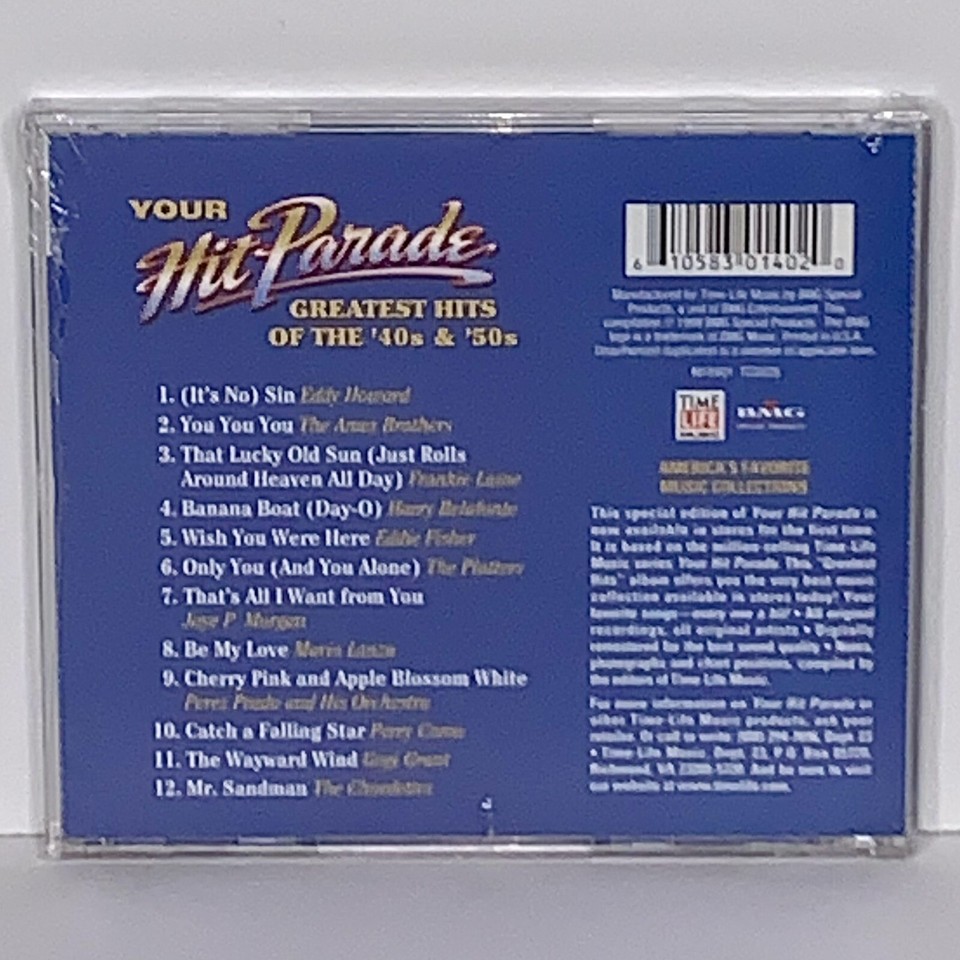 Factory Sealed (wrapped) Your Hit Parade - Greatest Hits Of The 40's ...