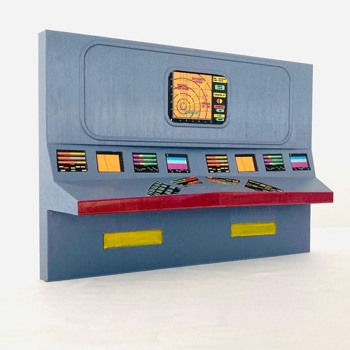 Star Trek Tos Bridge Computer Console #2 (Large) for 12 in (1:6) Figure ...