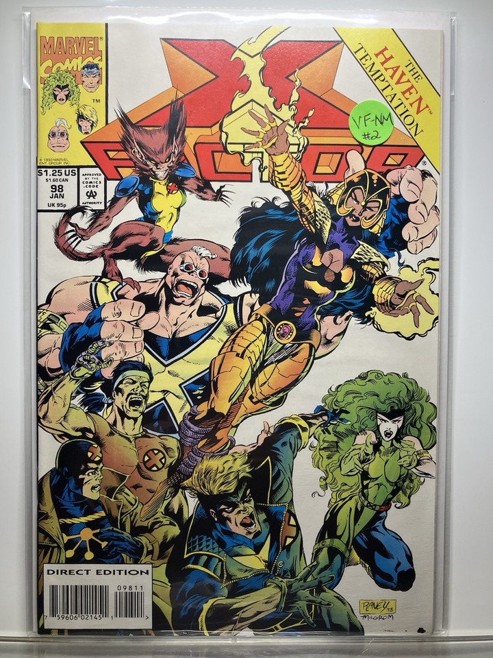 X-FACTOR #98 (1994) MARVEL COMICS- TOM RANEY COVER- VF-NM | eBay