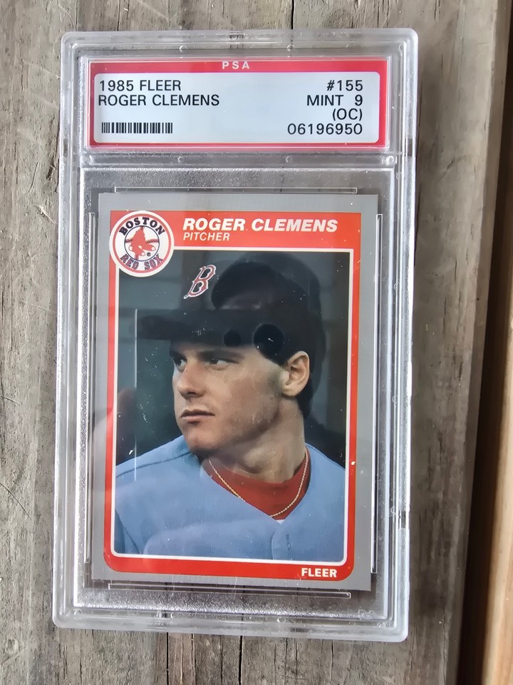 Roger Clemens Rookie Card Lot Graded Including 1984 Fleer Update | eBay