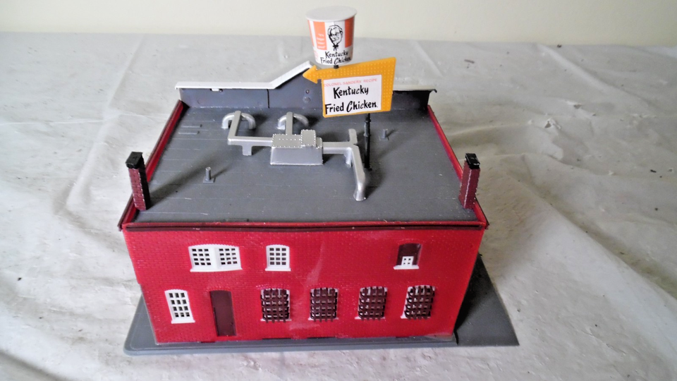 Kentucky Fried Chicken Resturant Ho Scale LN | eBay