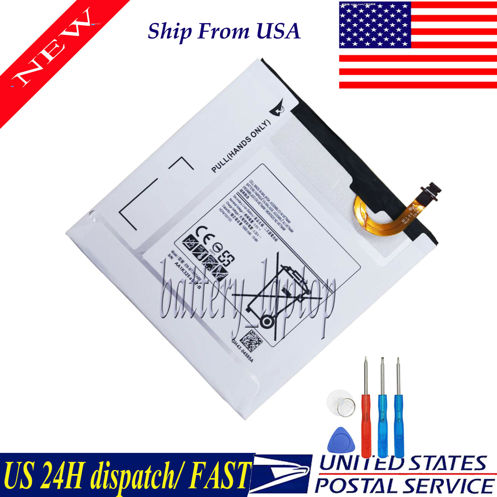 Battery for Samsung Galaxy Tab E 8.0 SM-T377 SM-T377A SM-T377V SM-T377P ...