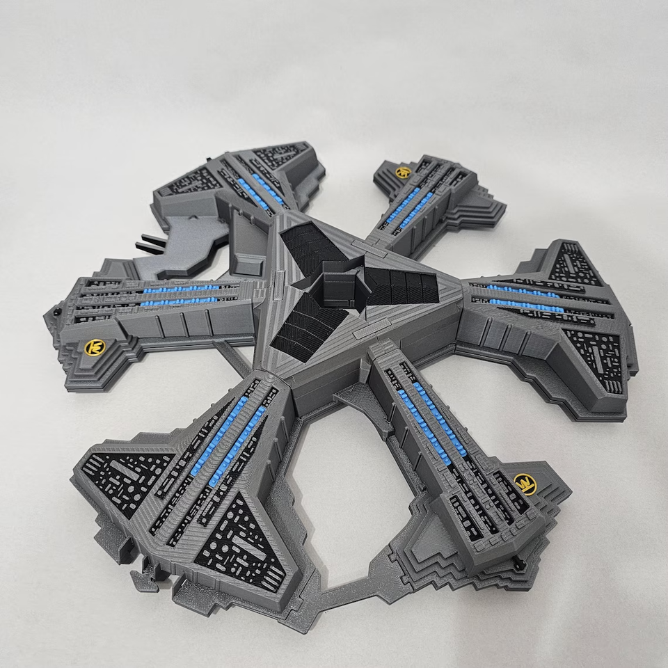 Stargate Atlantis City | BIG 3DP Replica Ship Model | Lantean City w/ Stand KIT | eBay