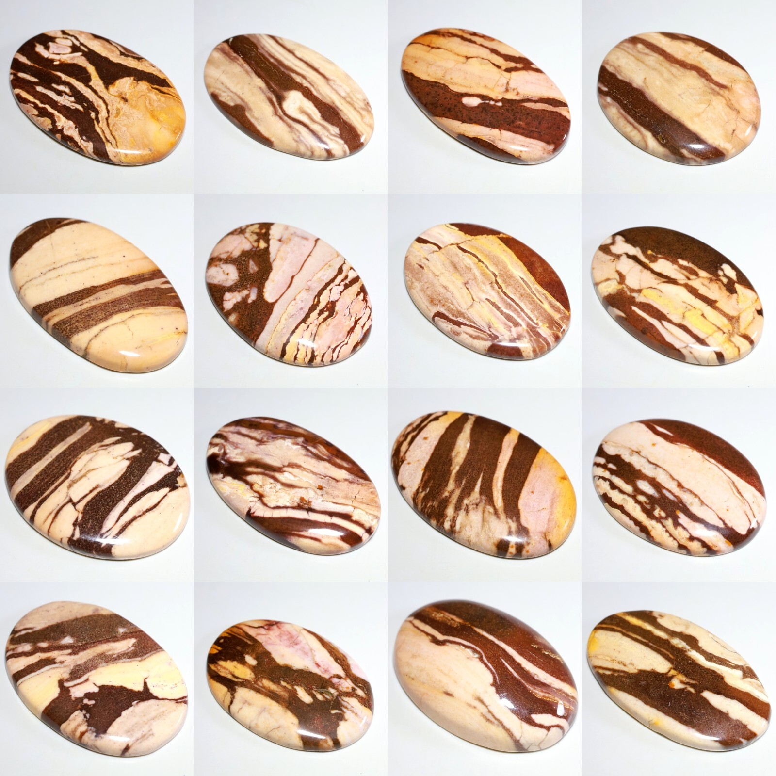 TRENDING NATURAL BEAUTIFUL OUTBACK JASPER OVAL CABOCHON GEMSTONE AL- | eBay