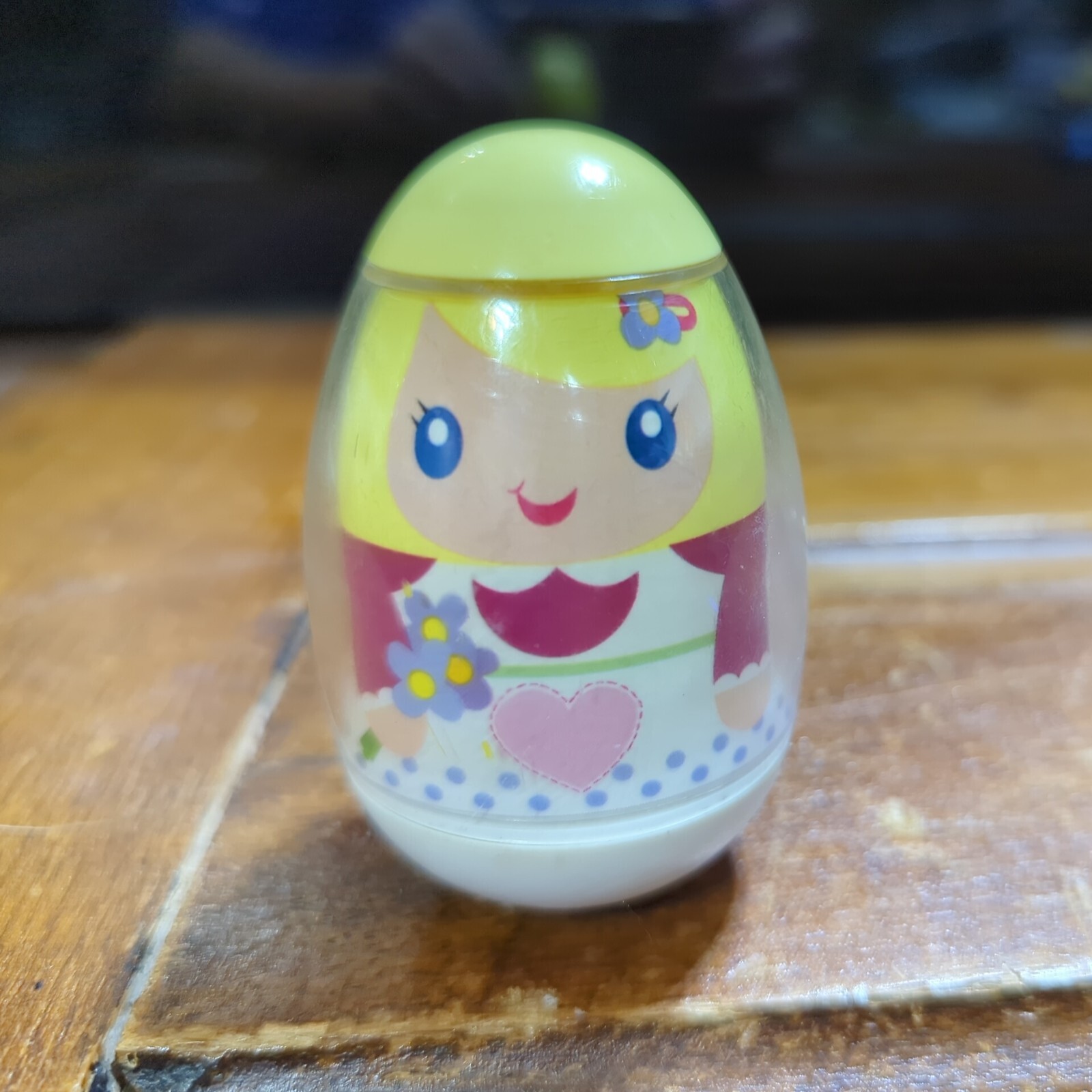 Hasbro 2009 Weeble Girl with Flowers Mouse #5 - 3" Tall | eBay