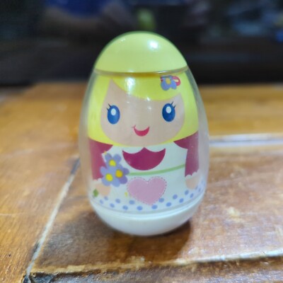 Hasbro 2009 Weeble Girl with Flowers Mouse #5 - 3" Tall | eBay