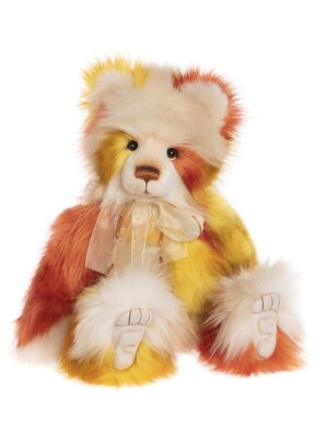 Charlie Bears 2023 Carnival Multicolor Plush Teddy Bear Soft ...