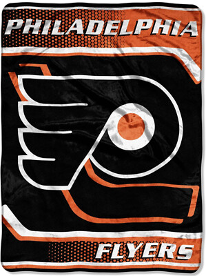 Philadelphia Flyers Plush Blanket, 60”x80” - Warm & Soft NHL Blanket | eBay