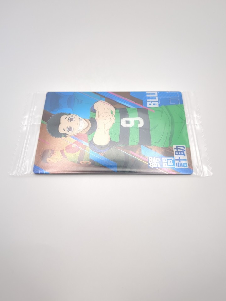 Keisuke Wanima R 2-18 wafer card UnOpen Blue Lock Plastic BANDAI TCG ...