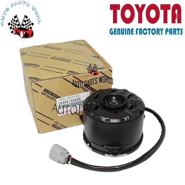 1636320400 Genuine Toyota Radiator Cooling Fan Motor 16363-20400 for ...