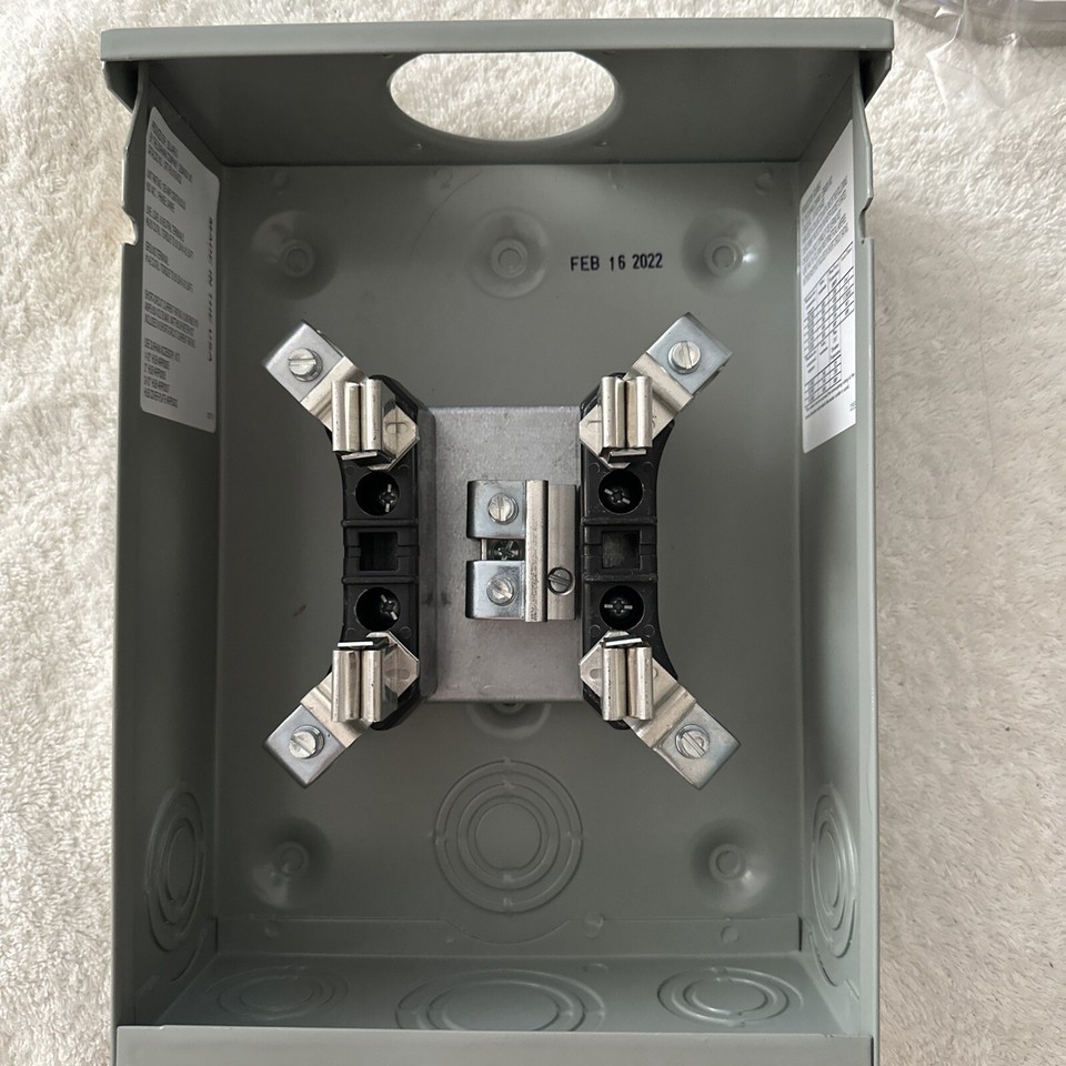 Square D Meter Socket 125 AMP UGHTRS101B NEW IN BOX | eBay