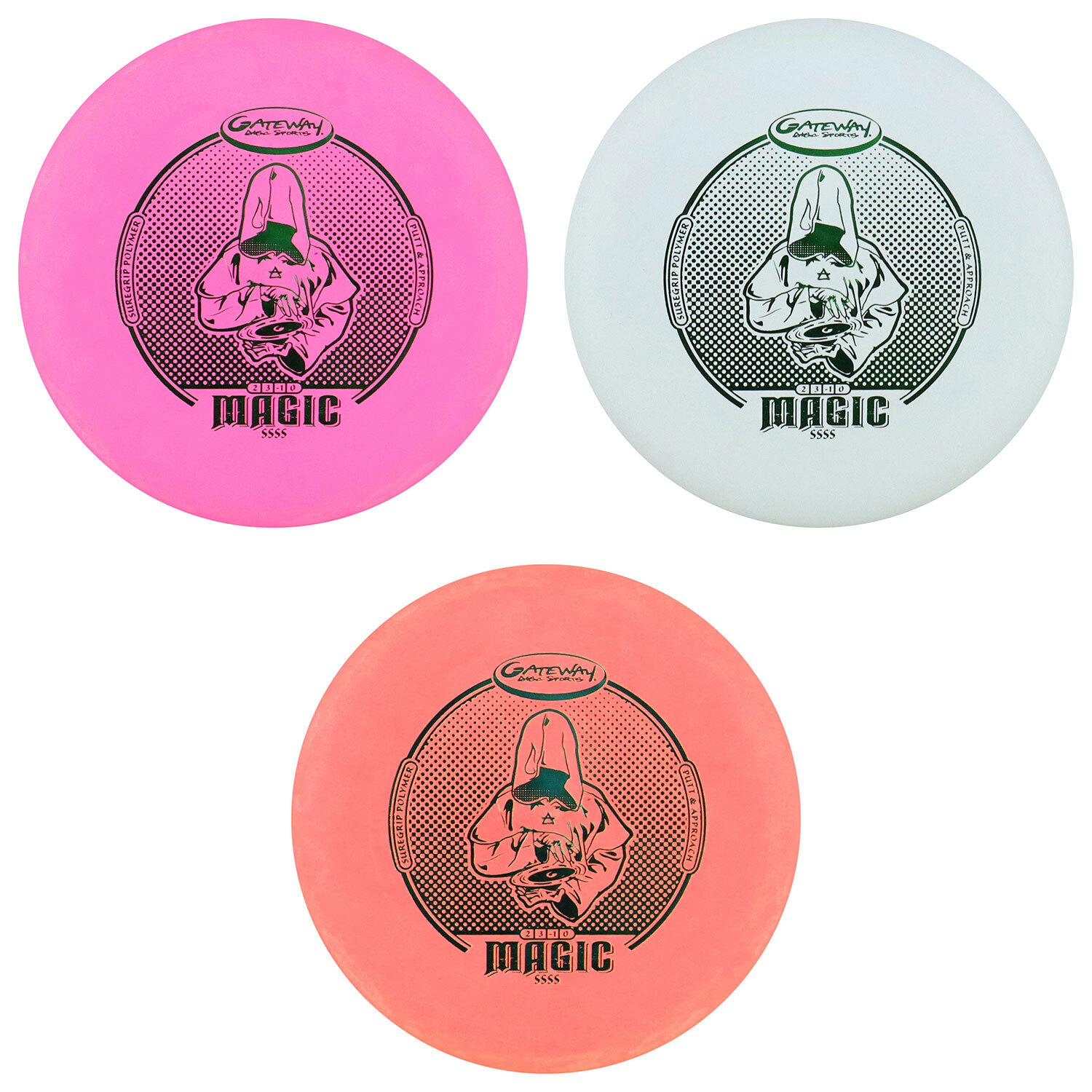 Gateway Disc Golf SSSS Magic Putter 2/3/-1/0 - Choose Exact | eBay