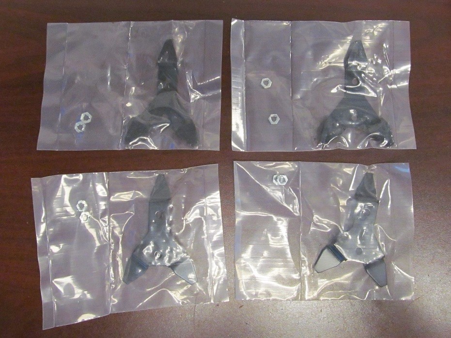 1966 Shelby GT350 New Exact Magnum 500 Center Caps w/. Emblem Inserts ...