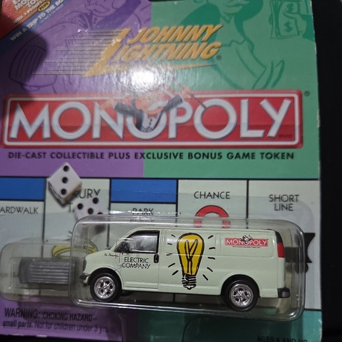 Johnny Lighting Monopoly Series Electric Co. GMC Utility Van - Free ...