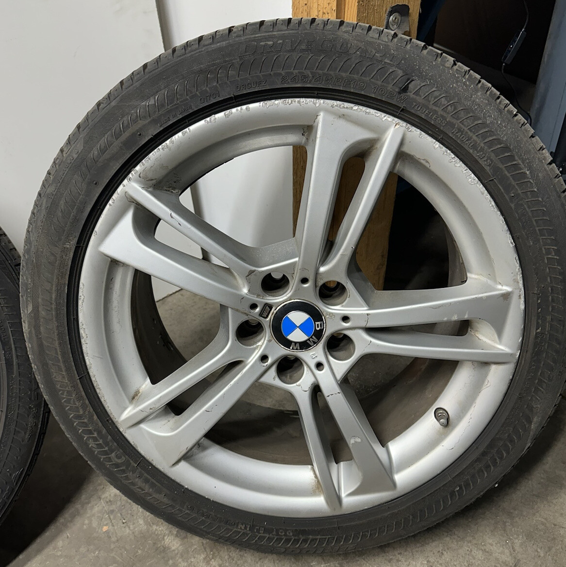 OEM BMW X3 X4 F25 F26 Wheels Rims 8,5JX19 ET38 R19 Style 369 Tires Need ...