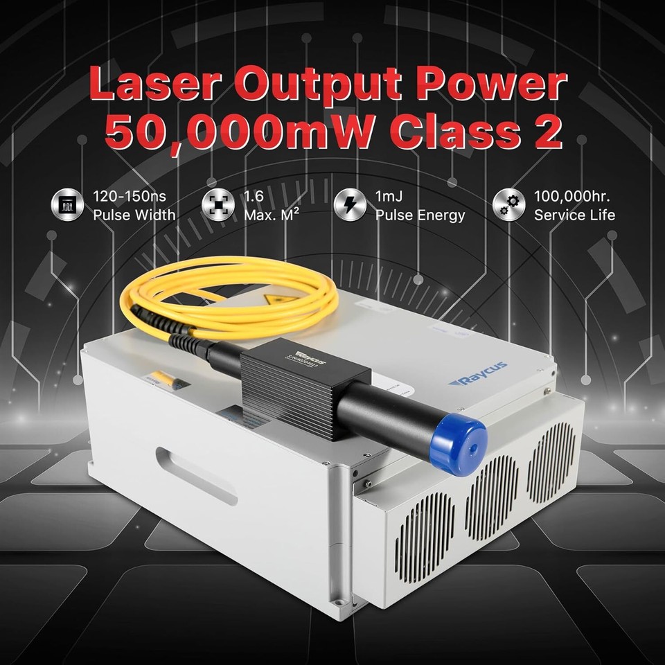 Cloudray 50W Raycus 60W JPT MOPA Fiber Laser Marking Machine Etsy DIY ...