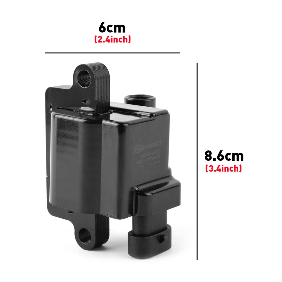 Square Ignition Coil For Workhorse FasTrack FT1461 V8, D581 UF271 ...