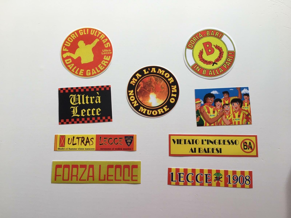 Ultra Lecce Logo Scontri Tra Tifosi Di Lecce E Roma All'ingresso Della