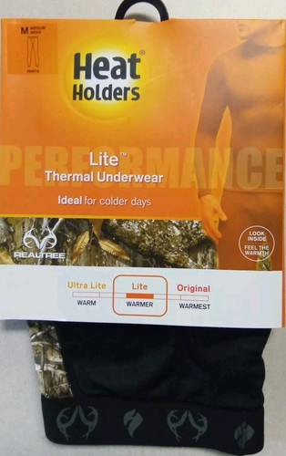 Heat Holders Lite Thermal Underwear Men's Long Pants Size Medium ...