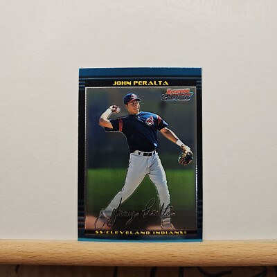2002 Bowman Draft Picks & Prospects John Peralta Chrome base card # BDP107 | eBay