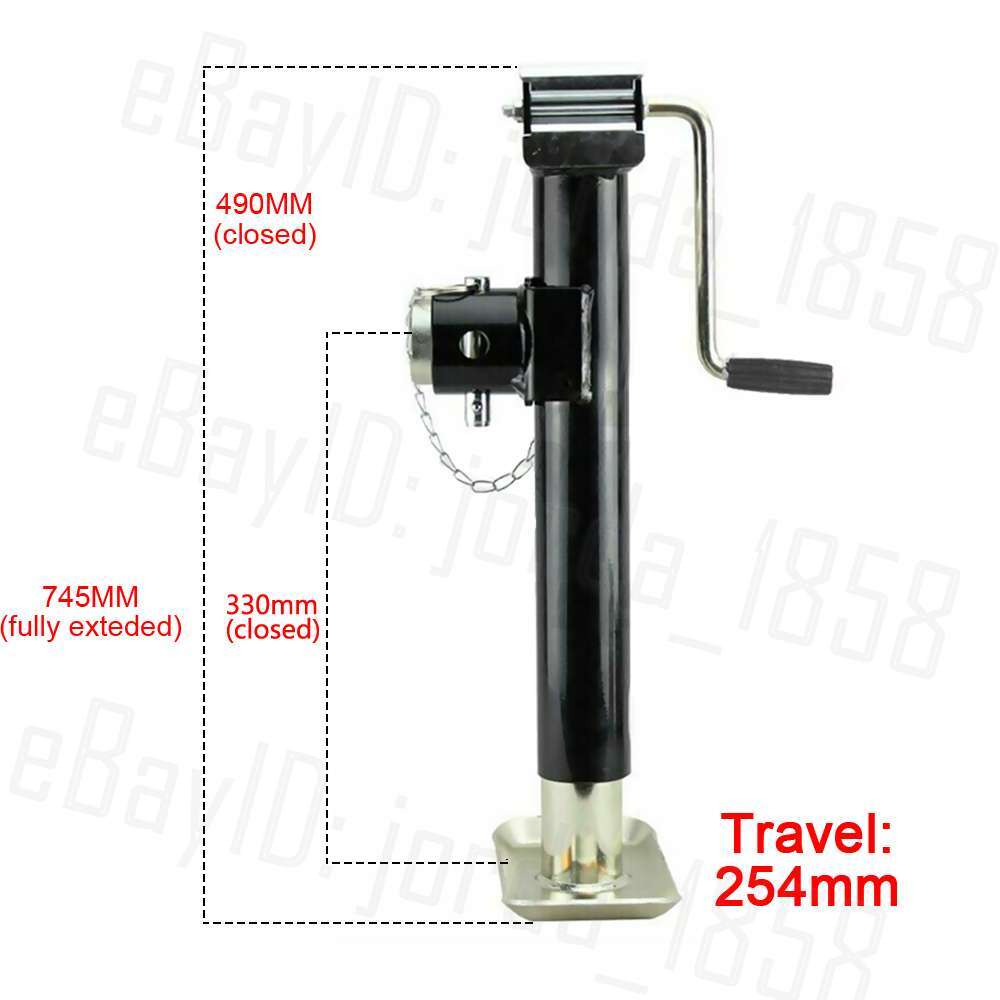 4x TRAILER CANOPY CARAVAN JACK STAND 2267KG 5000LBS HEAVY DUTY ...