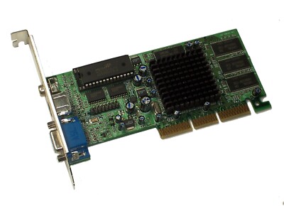 ATi Radeon 7000 32MB Video Graphics VGA AGP Card with S-Video & RCA TV ...