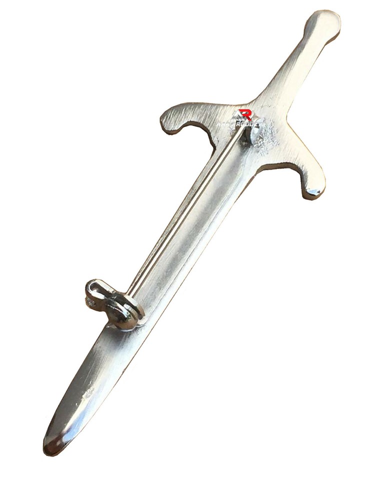 Kilt Pins Scottish Highland Thistle Kilts Pin Chrome/Antique Finish ...