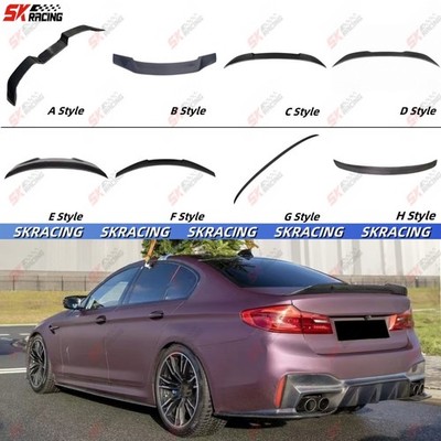 Rear Trunk Spoiler Wing Kits Fits For BMW M5 F90 2018-23 Real Carbon ...