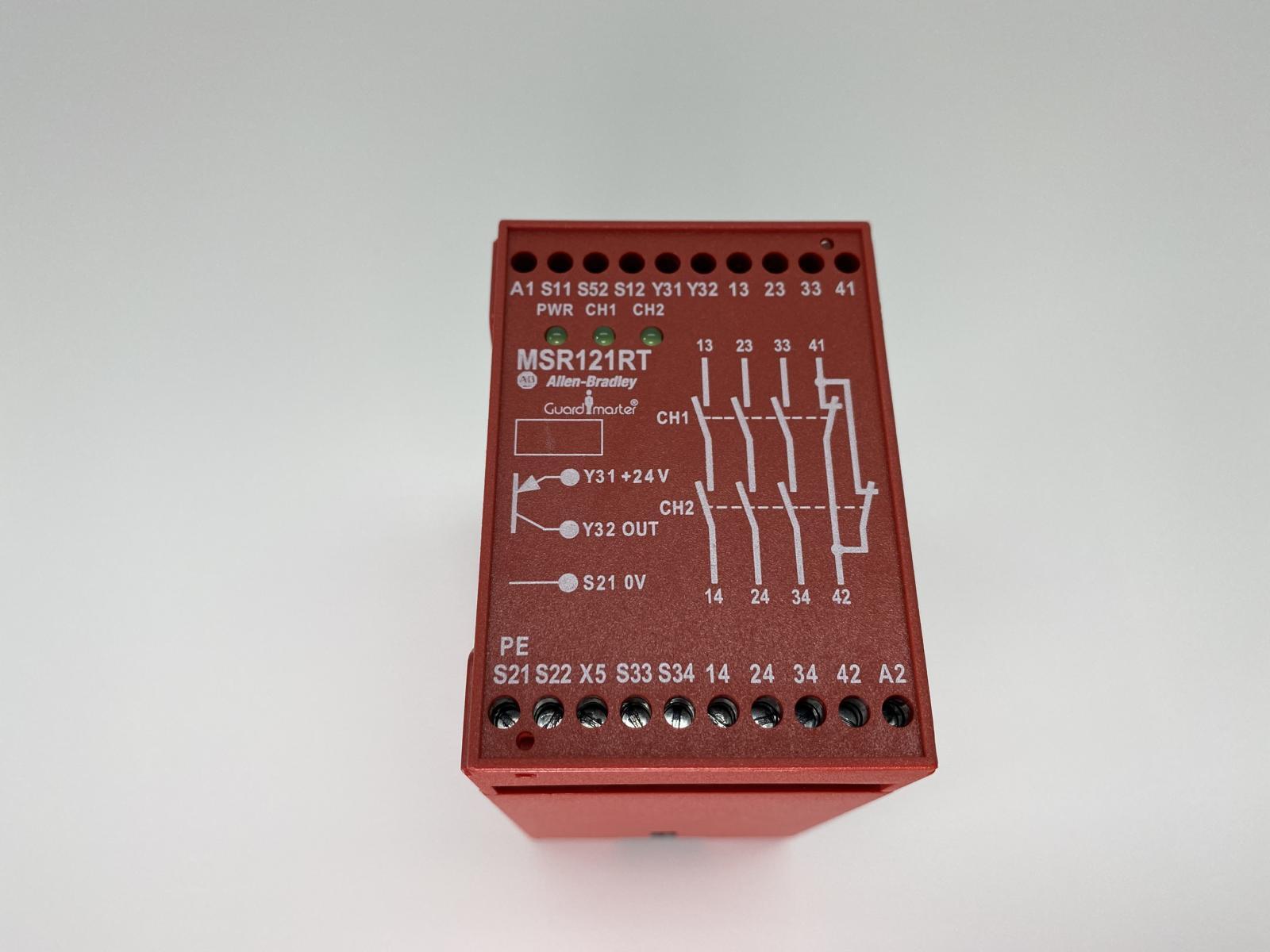 Allen Bradley Sicherheitsrelais MSR121RT Safety Monitoring Relay 440R ...