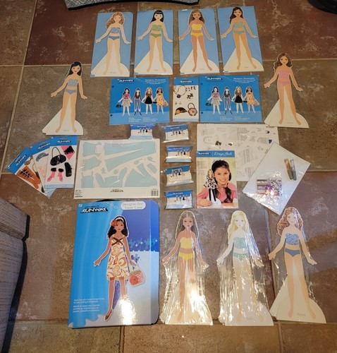 Large Lot Project Runway Paper Dolls & Accessories New & Used in ...
